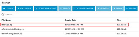 3cx v20 create a backup tutorial voxtelesys
