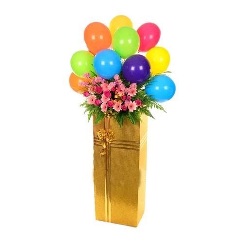 Send Joyous Blooming Arrangement To Singapore