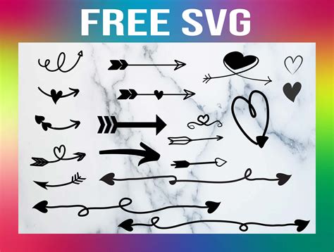 40 Free Arrow Svgs