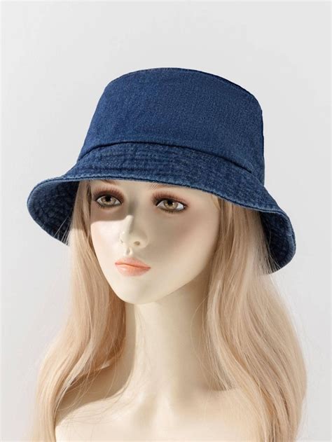 Solid Bucket Hat SHEIN USA