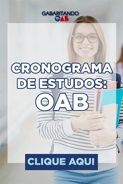 Cronograma de estudos OAB Veja nesse vídeo o cronograma de estudos que vai te ajudar na sua