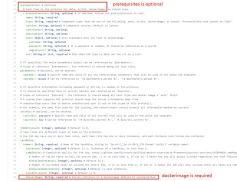 The Prerequisites And Taskrolesdockerimage Has Conflict About