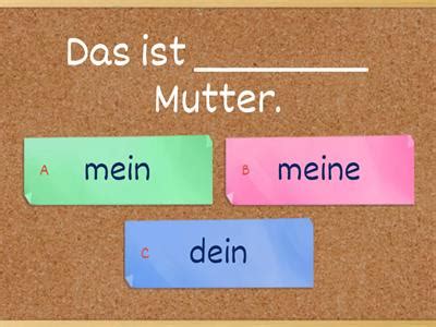 Deutsch Meine Familie Retim Kaynaklar