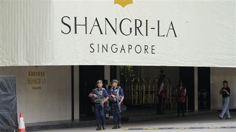 Pengamanan Di Lokasi Pertemuan IISS Shangri La Dialogue 2023 Foto
