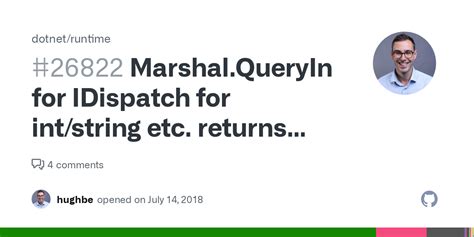 Marshalqueryinterface For Idispatch For Intstring Etc Returns Error