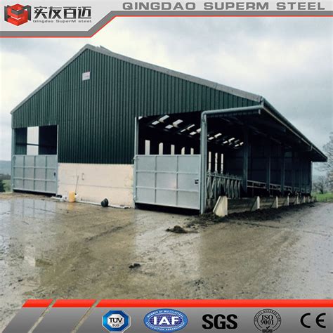 Steel Construction Prefabricated Steel Frame Farm Building Steel