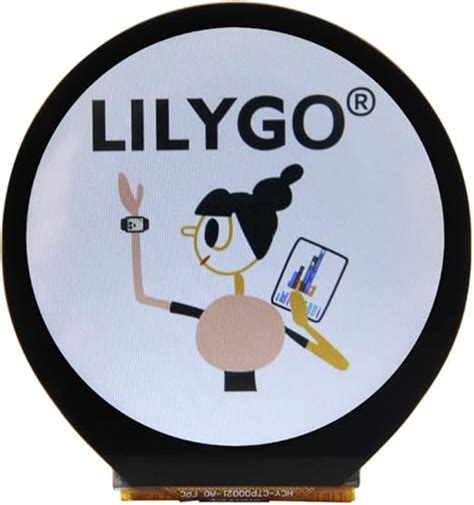 Lilygo T Rgb Esp32 S3 21 Display Ovale St7701s Lcd Touch Screen Esp32 S3r8 Ttgo Scheda Di