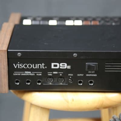 Viscount D9e Drawbar Midi Organ Module Reverb