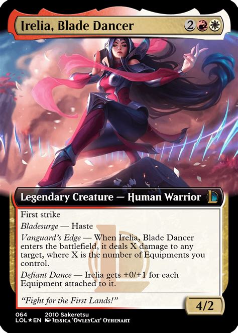 Irelia Blade Dancer Rcustommagic