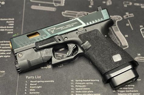 Boomarms Custom T Style G19 Rmr Cut Airsoft Gbb