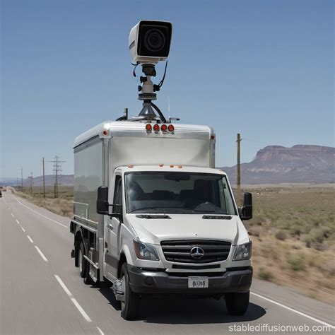 Autonomous Vehicles With Sensors Stable Diffusion Online