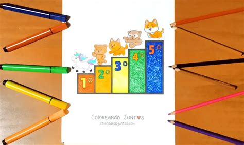 5 Dibujos De Los Números Ordinales Para Colorear ¡gratis Coloreando