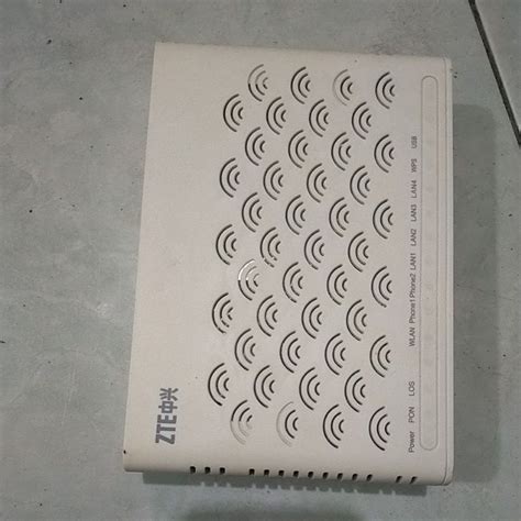 Jual Zte Gpon Onu Model Zxhn F Unit Adaptor Shopee Indonesia