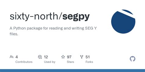 Github Sixty Northsegpy A Python Package For Reading And Writing