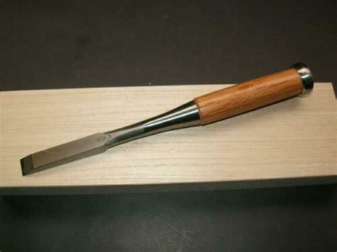 Japanese Timber Chisel Tataki Nomi 18mm By Toshimune Antique