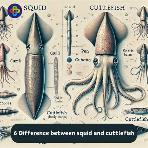 Difference Between Squid And Cuttlefish