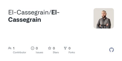 GitHub El Cassegrain El Cassegrain