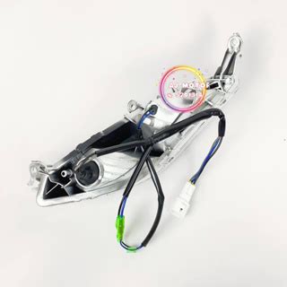 YAMAHA LC135 V4 V5 V6 V7 FRONT SIGNAL LIGHT LED V2 V3 BOLEH PAKAI ADD ON WIRE SOCKET LAMPU