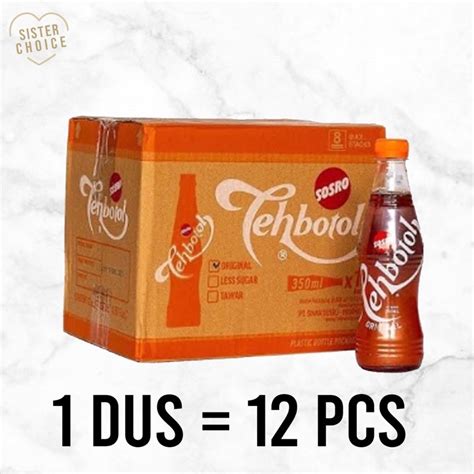 Jual Teh Botol Sosro Original 1 Dus Isi 12pcs 350ml Shopee Indonesia