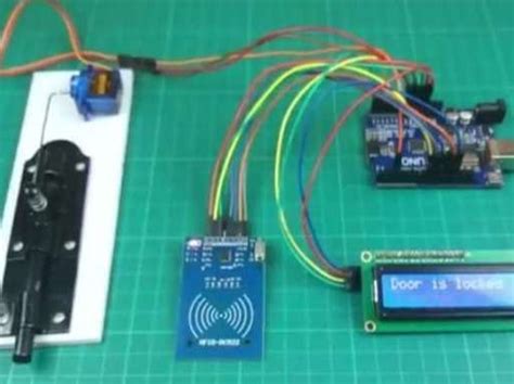 Door Lock System Using RFID Project