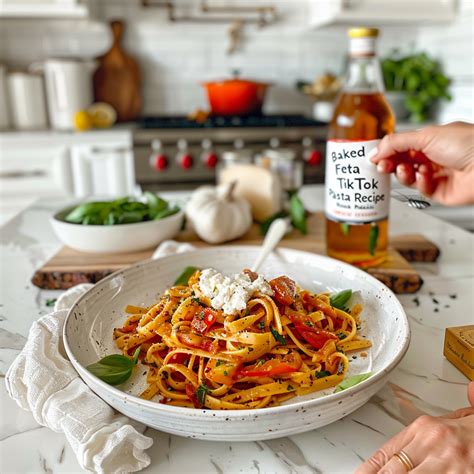 Baked Feta Tiktok Pasta Recipe Dynamic Taste The Fresh Man Cook