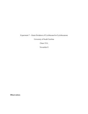 Prelab Pre Lab Assignment For Lab Graded And Given An A Experiment Acid Base