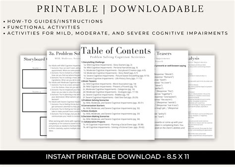 80 Problem Solving Activities For Adult Speech Therapy Medical Slp