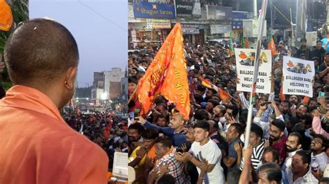 Cm Yogi Adityanath Rally And Road Show In Telangana Amar Ujala Hindi