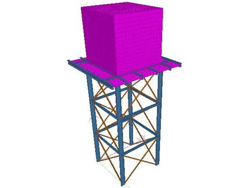 Analysis Of Elevated Steel Tank Using Staad Pro Structville