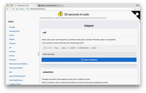 30 Seconds Of Code Minilecciones De Javascript Para Entender En 30