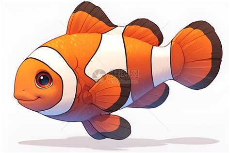 绘画的卡通小鱼插画图片下载 正版图片601261776 摄图网