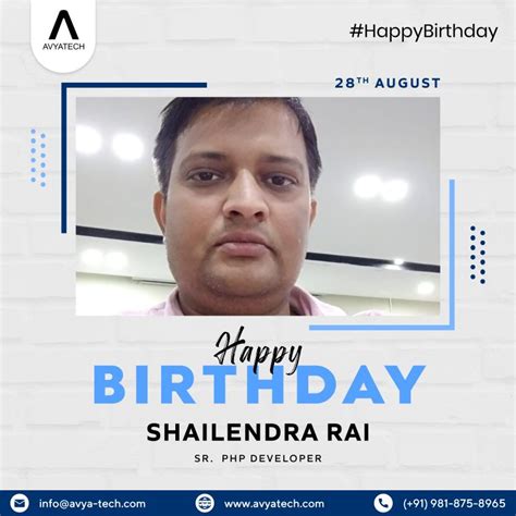 avya technology private limited on linkedin birthdaywishes birthdaycelebration