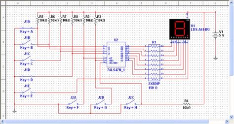 7 Segment Decoder Schematic Bcd To 7 Segment Decoder
