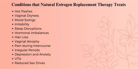 Natural Estrogen Replacement Therapy A Comprehensive Guide