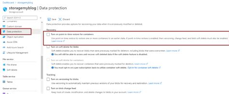 Point In Time Restore For Blob Storage Accounts David Alzamendi