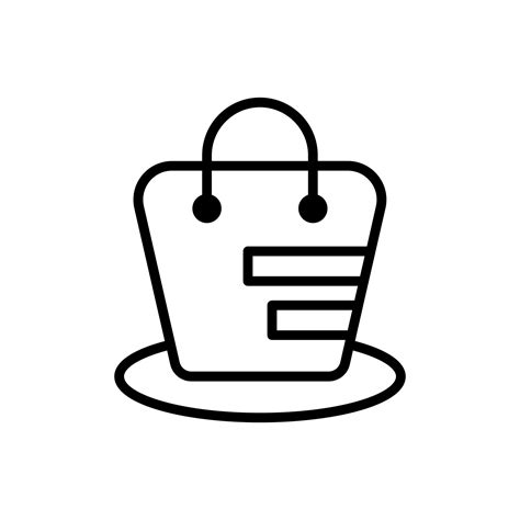 Shopping Bag Outline Icon 27514985 Vector Art At Vecteezy