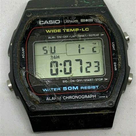 Vintage Casio Ww 28 Digital Watch Broken Glass Watchcharts