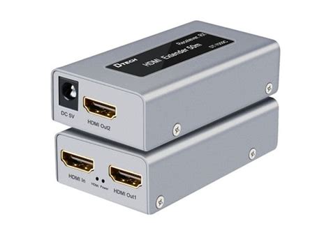 Bộ Nối Dài Hdmi Lan Dtech 50m Dt7009c Tin HỌc ĐỨc Anh