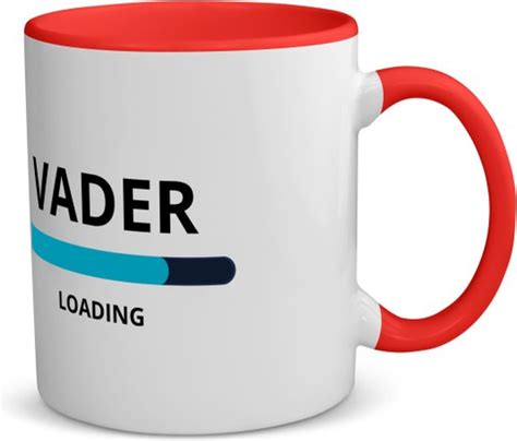 Akyol Vader Loading Koffiemok Theemok Rood Papa Ochtendkoffie