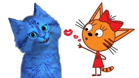 КОТЕНОК АЛЬБО РИСУЕТ ТРИ КОТА КАРАМЕЛЬКУ 🐱 ТРИ КОТА РАЗВИВАЮЩАЯ ИГРА 07 Youtube