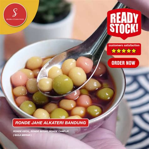 Jual Ronde Jahe Alkateri Bandung Asli Frozen Pack Ronde Besar