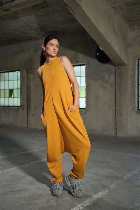 Casual Baggy Drop Crotch Jumpsuit