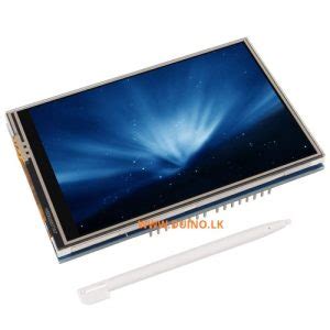 IPS TFT LCD Display Touch Module Shield With SD Card Socket Duinolk The Biggest Arduino