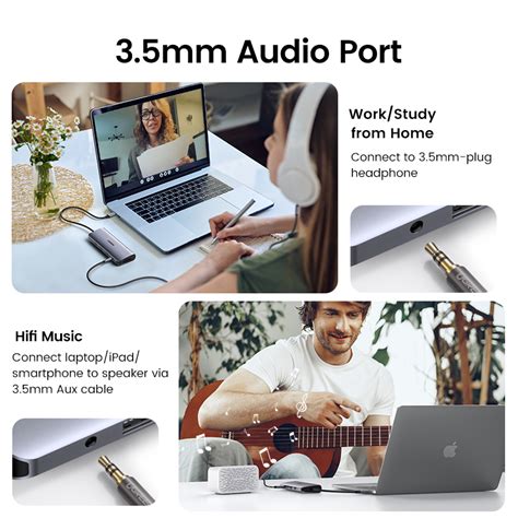 Bán Ugreen Usb C Hub 9 In 1 Usb Type C Hdmi Multiport Adapter Dock With