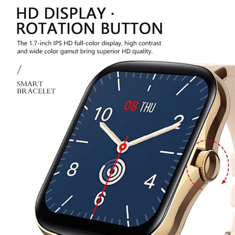 Full Touch Rvs Smart Horloge Vrouwen Mannen Sport Grandado