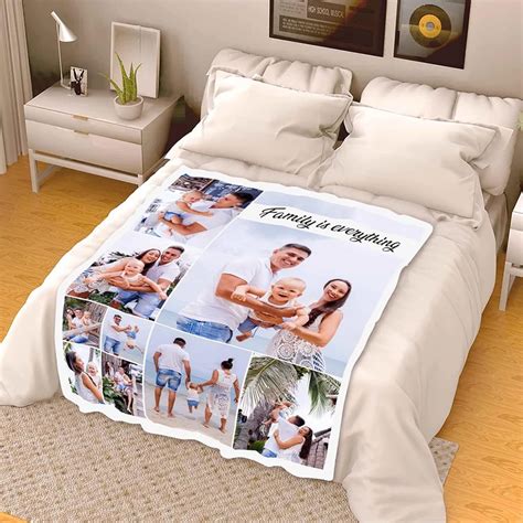 Mantas personalizadas con texto fotográfico mantas de franela personalizadas con imágenes de la