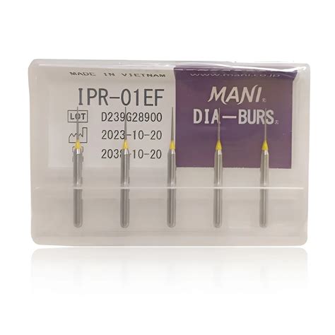 Mani Diamond Bur Interproximal Reduction Ipr 01ef