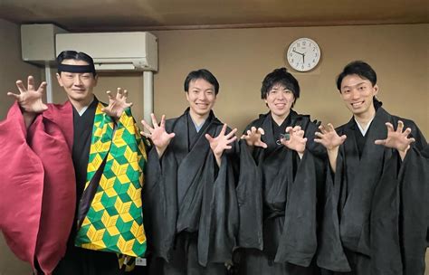 「能 狂言『鬼滅の刃』」公式 13時半からの部、無事終演しました😊ご観劇頂きました皆様ありがとうございました 次は17時半から大槻能楽