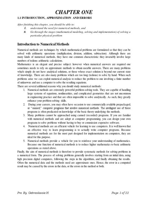 introduction to numerical methods ch 1 yg pdf significant figures
