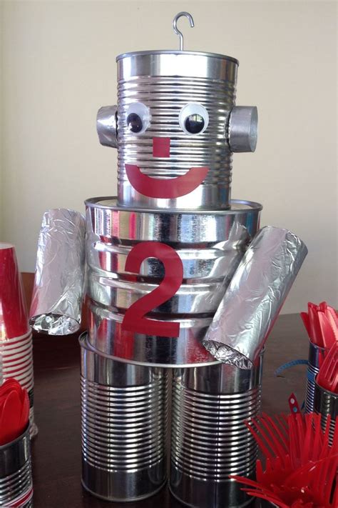 Tin Can Robot Tin Can Robots Maker Fun Factory Vbs Maker Fun Factory